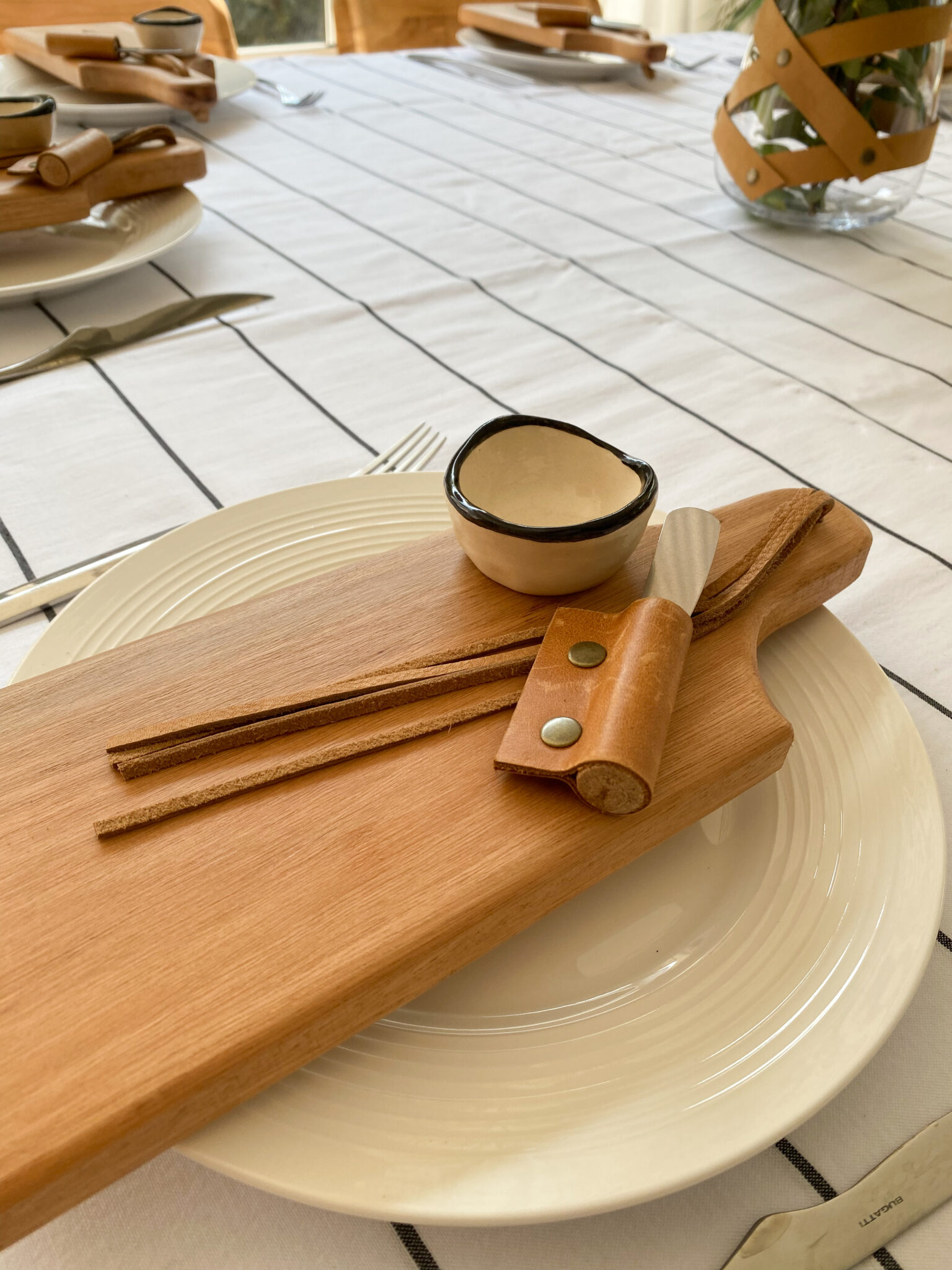 Kit tabla individual dip con negro - Dreams on time